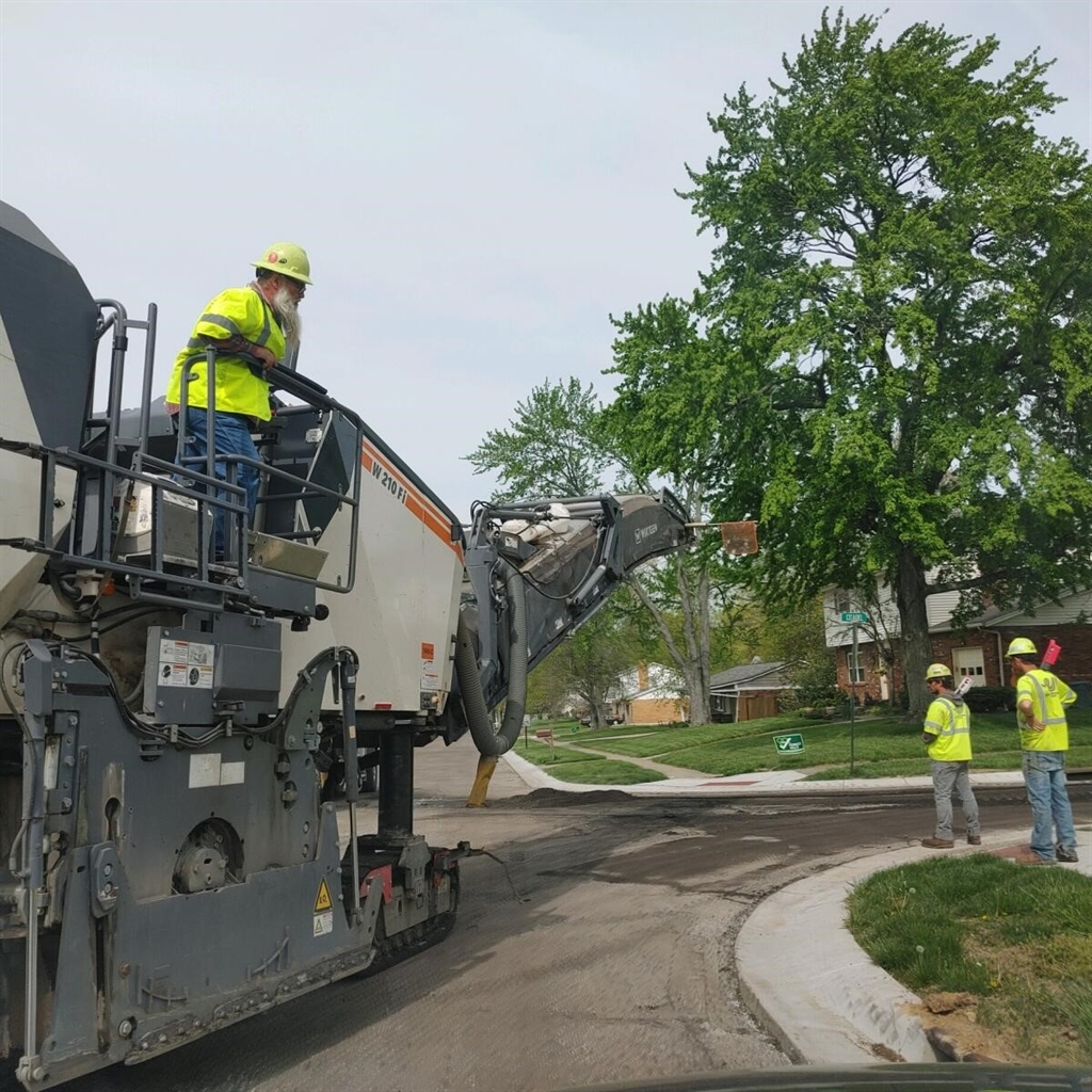 Township Annual Road Paving Program Continues! > Anderson Township