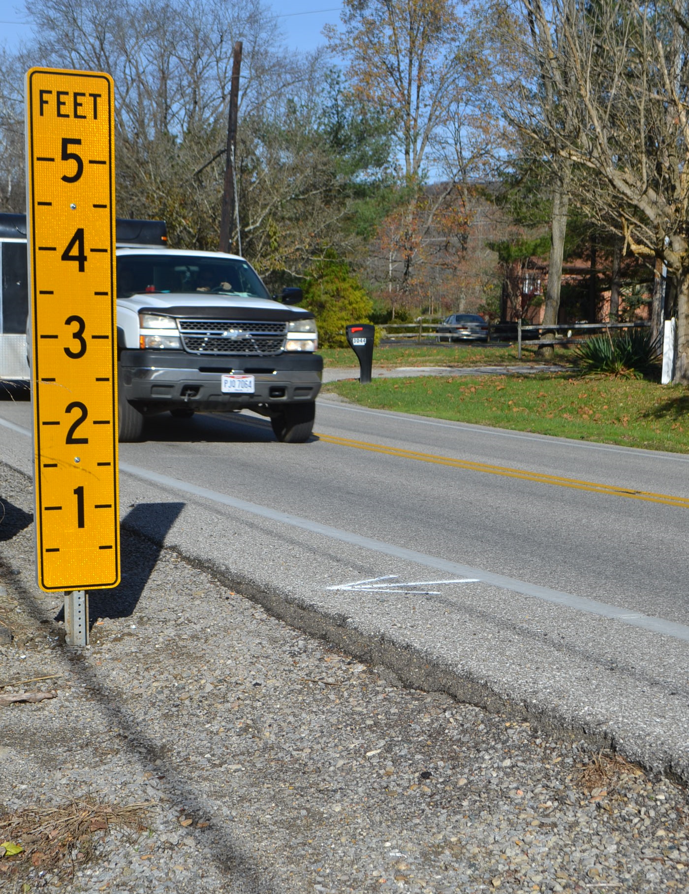 New Markers Warn Drivers of High Water in Potential Flood Areas ...